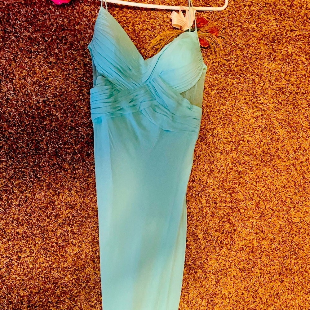Robin Egg Blue, Formal Gown. - Gem